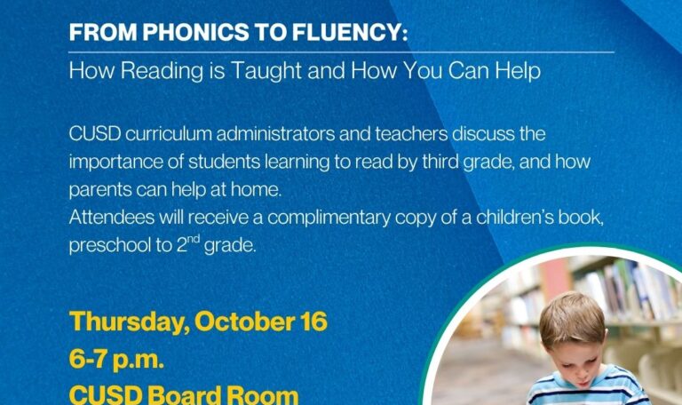 Parent Workshop- From Phonics to Fluency: How Reading Is Taught and How ...